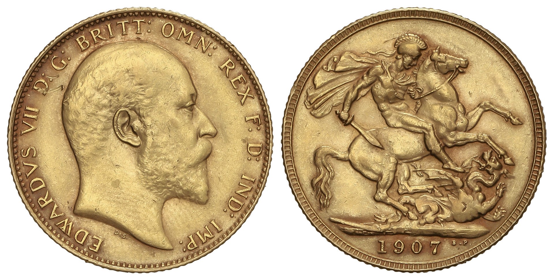 Sovereign 1907 - Gold Coin Value - United Kingdom, Edward VII